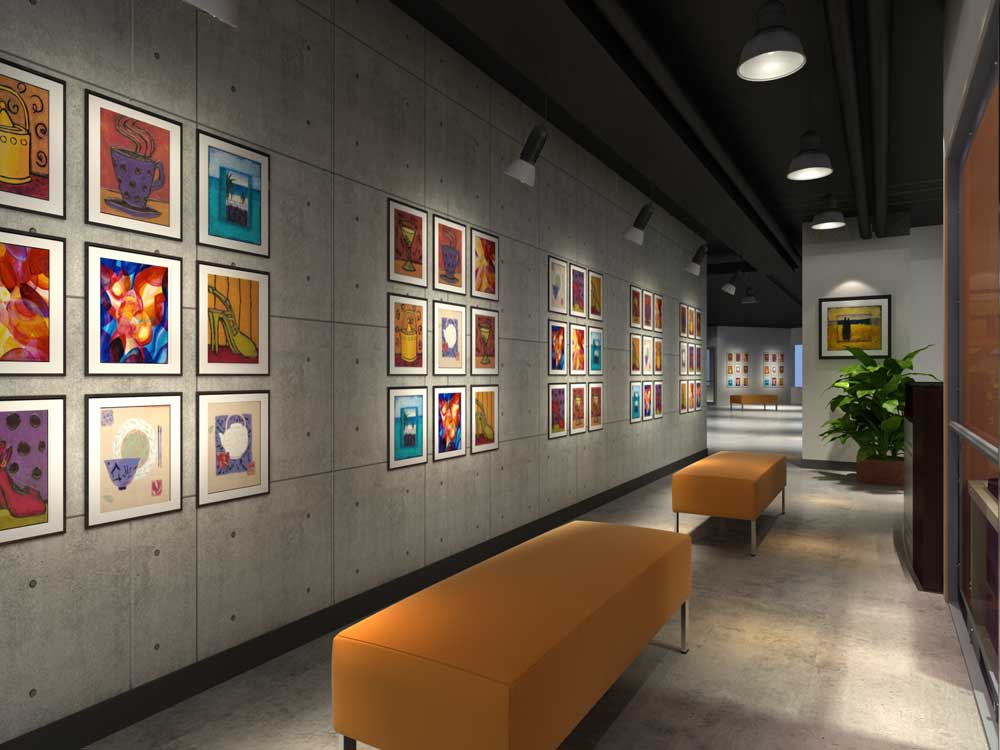 3D Exhibition Hall Design - Circle One StudiosCircle One | Visual ...